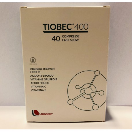 TIOBEC 400 40 COMPRESSE FAST-SLOW